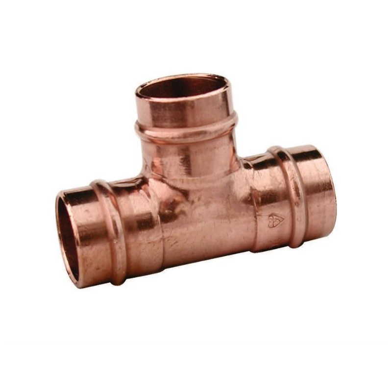 15mm Copper Soldier Ring Tee EndFeed - Mahoneys Builders Merchants